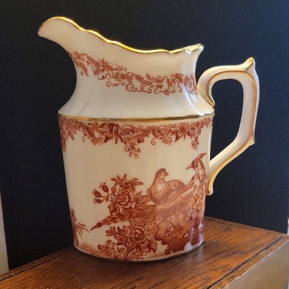 Art | Royal Crown Derby Red Aves Creamer | Poshmark